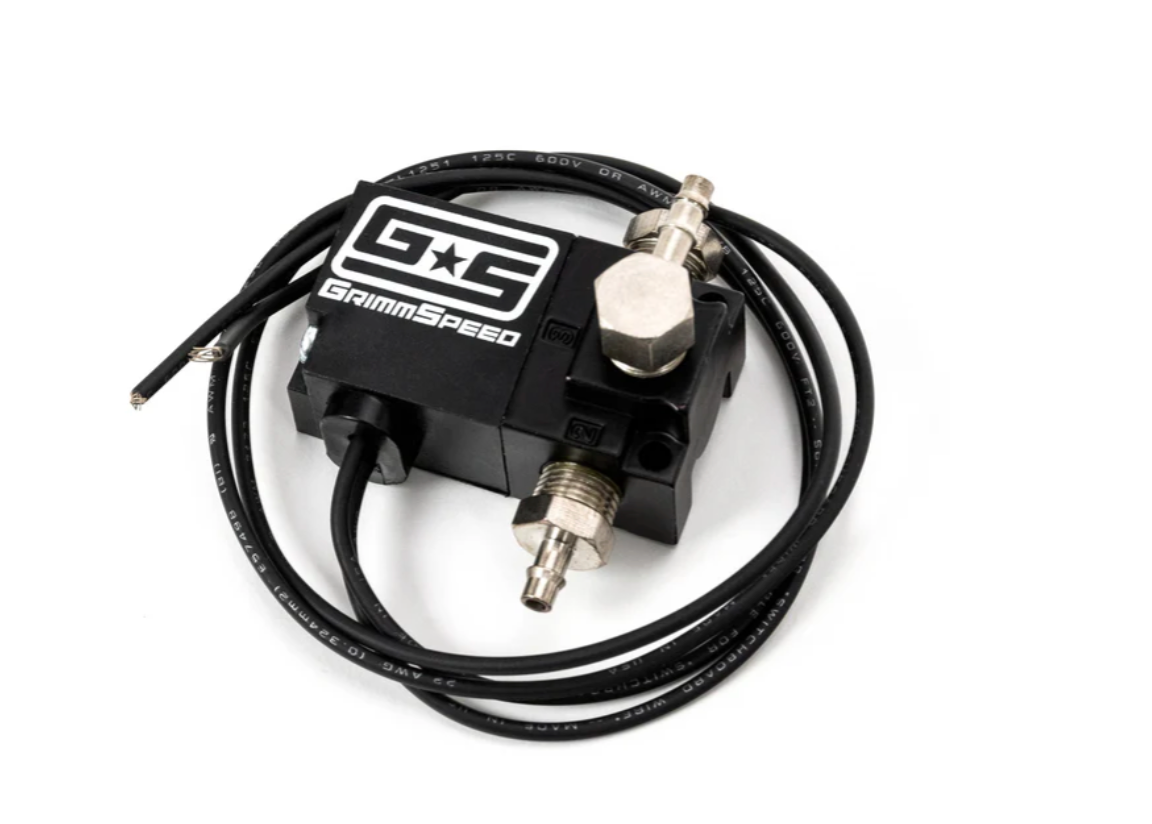 GrimmSpeed 3-Port Electronic Boost Control Solenoid - Universal Fitmen ...